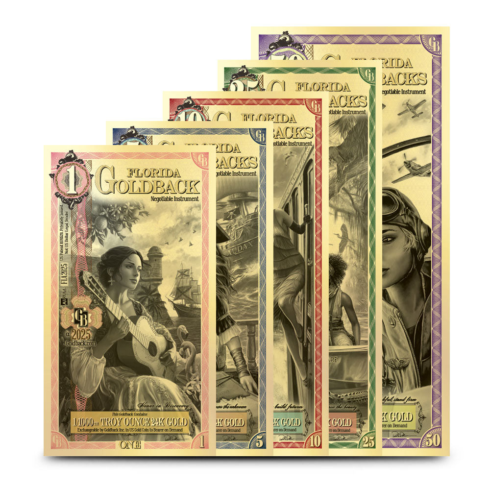 Florida Series Goldback Collection – GoldATM